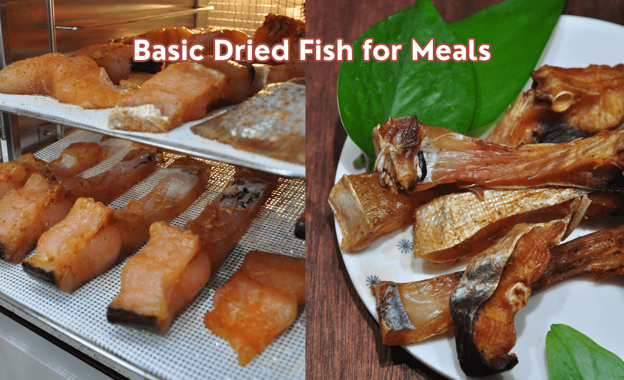 Septree Food dehydrator Easy Recipes! Basic Dried Fish for Meals